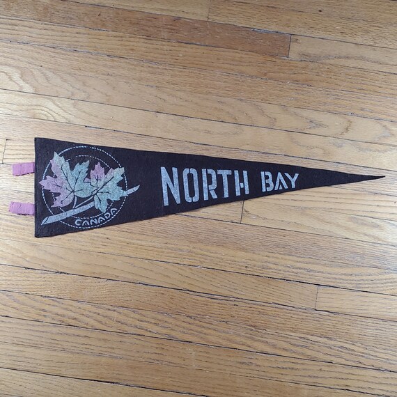 North Bay Vintage Pennant Ontario Art & Collectibles Souvenirs & Events ...