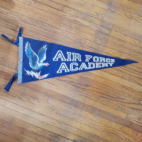 Vintage Felt Pennant Air Force Academy - Etsy