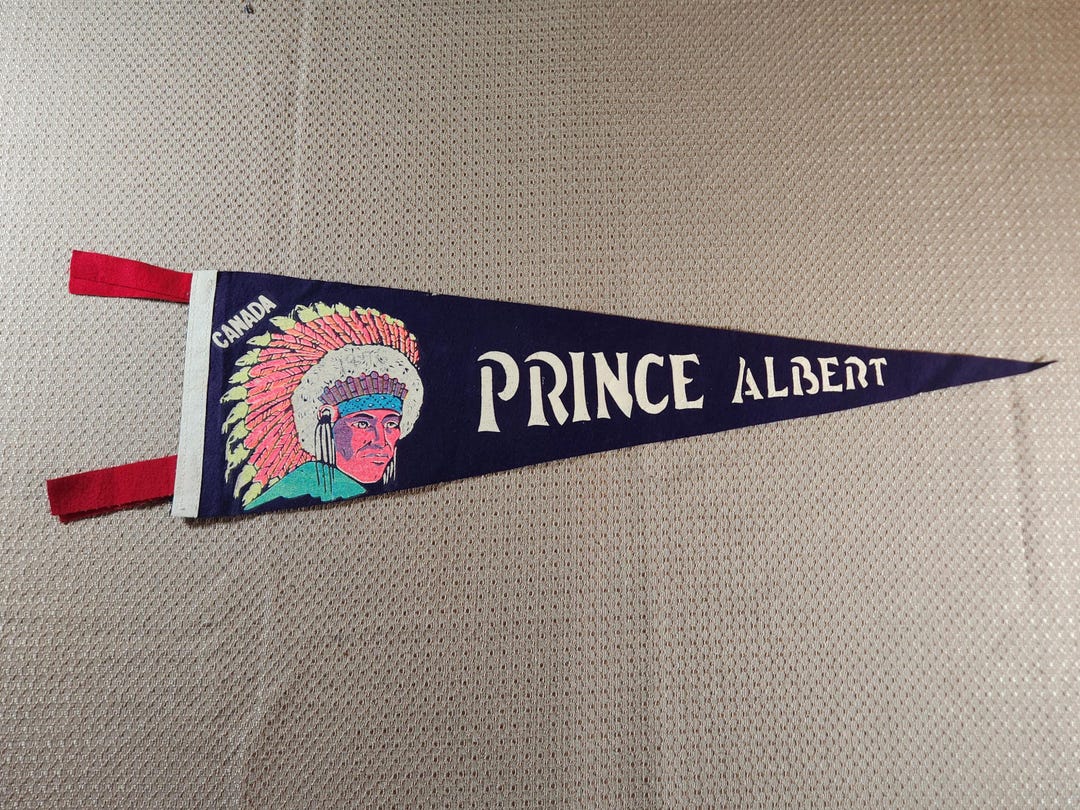 Vintage Pennant - Prince Albert, Saskatchewan - Etsy