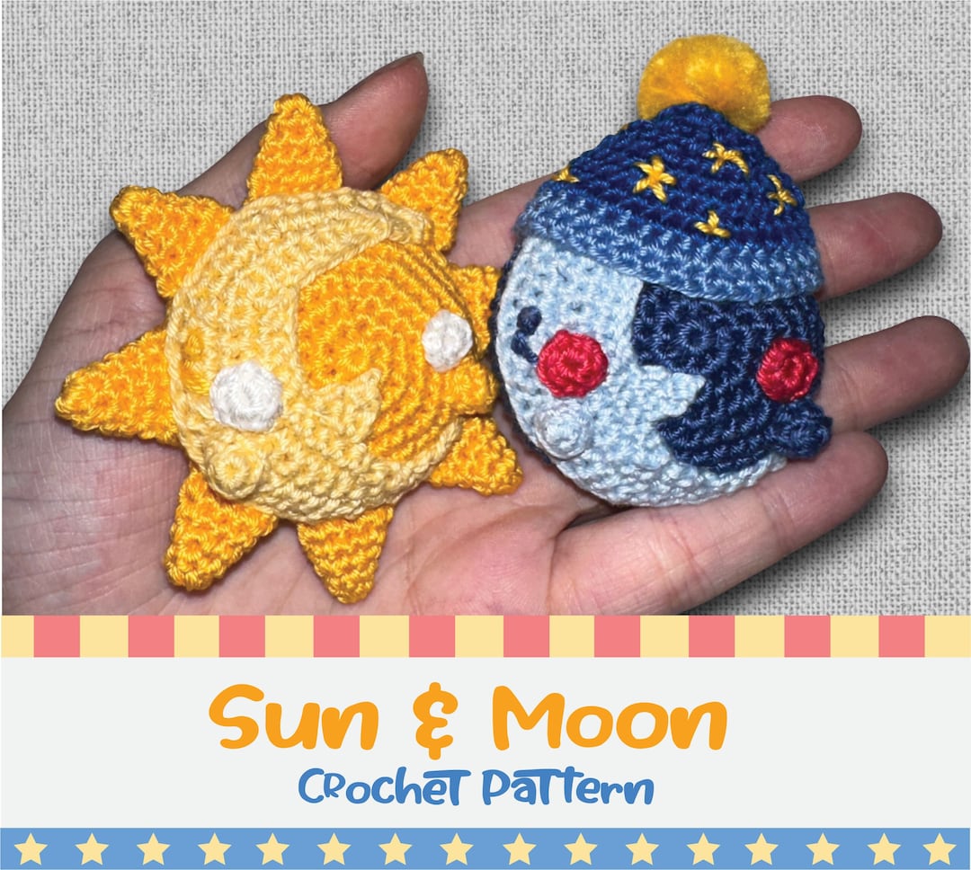 Sun & Moon Crochet Pattern - Etsy