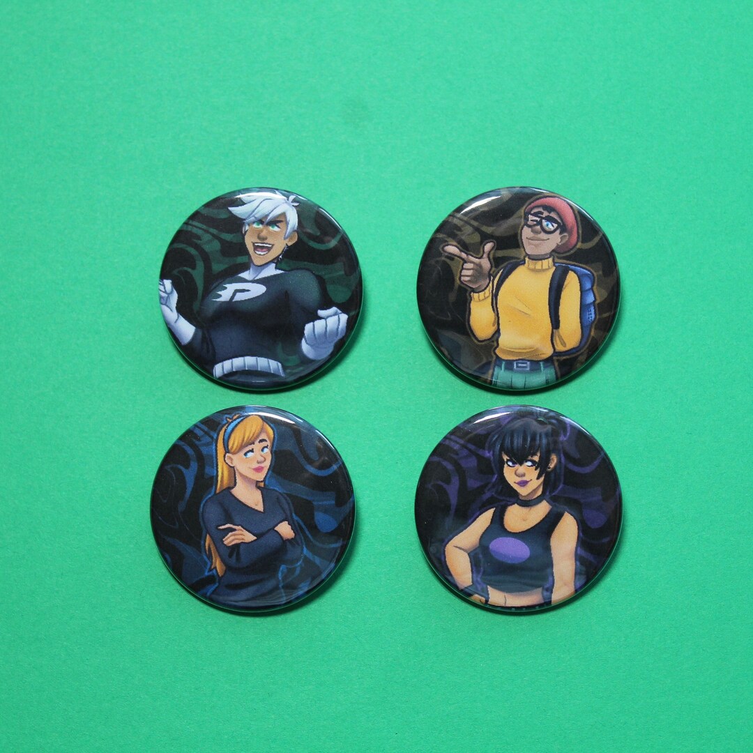 Danny Phantom Teens Buttons/keychain - Etsy