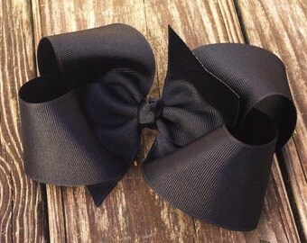 Big black bow | Etsy