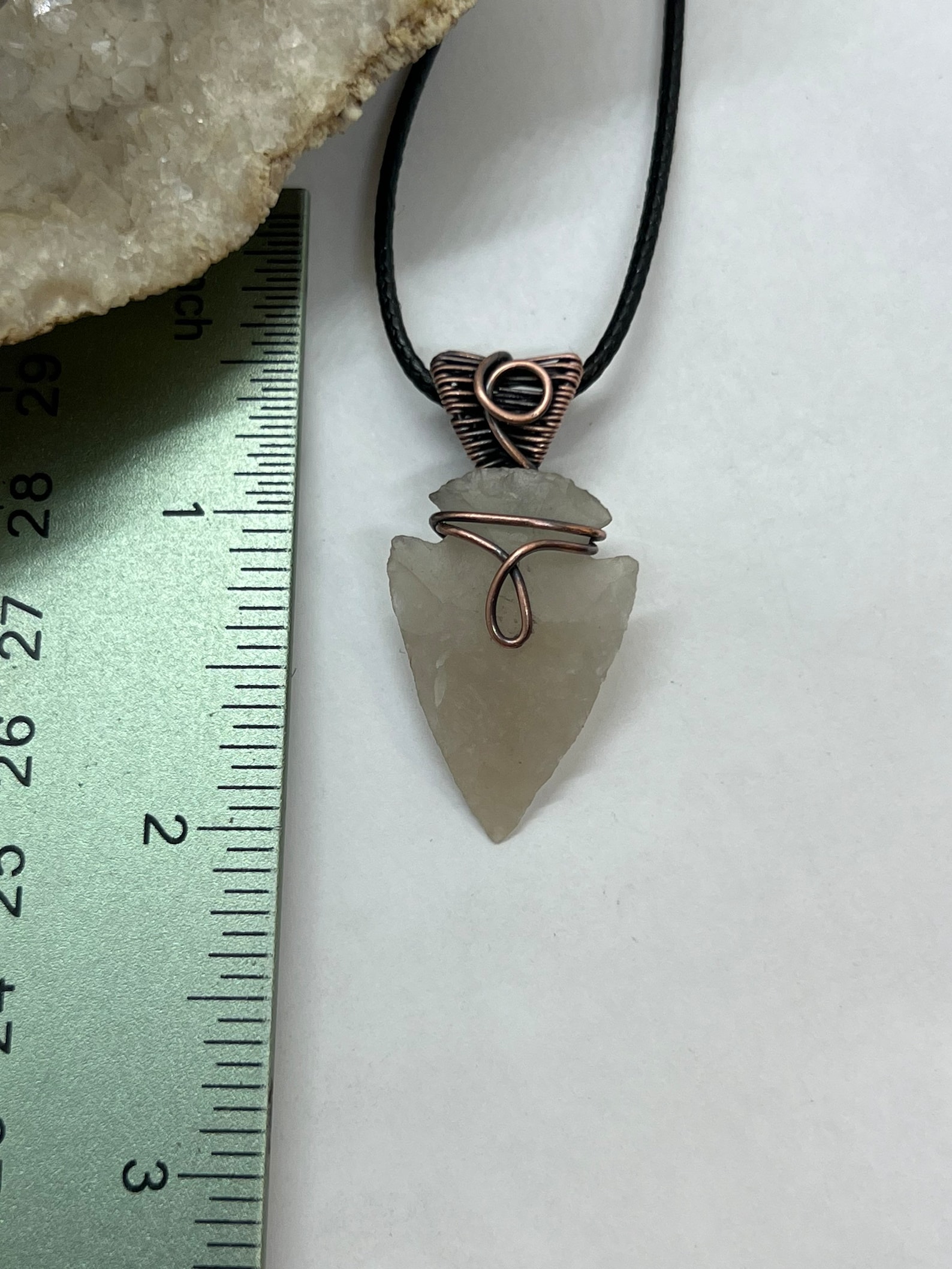 Antiqued Copper Wire Wrapped Ohio Flint Arrowhead Pendant - Etsy
