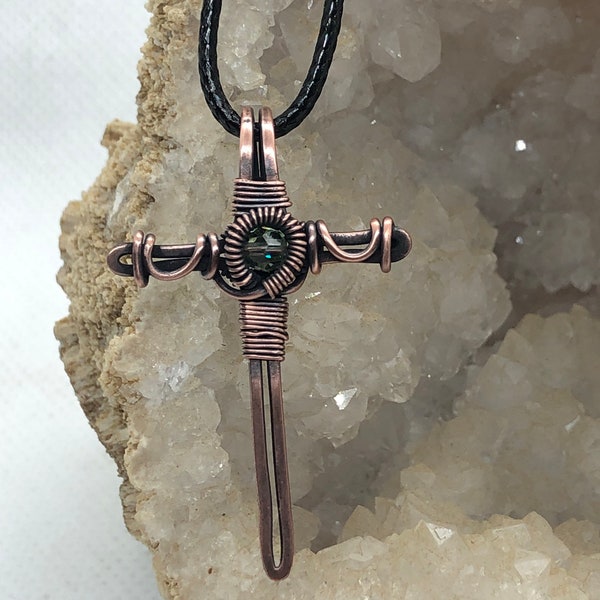 Wire Wrapped Cross - Etsy