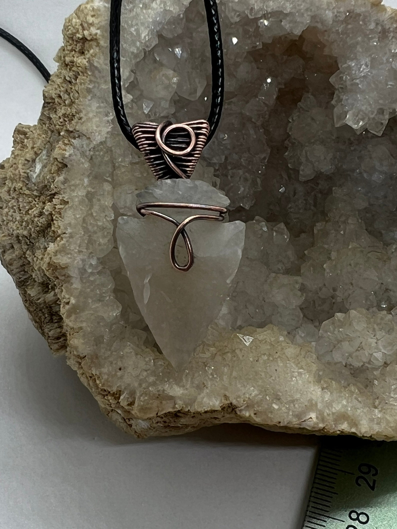 Antiqued Copper Wire Wrapped Ohio Flint Arrowhead Pendant - Etsy