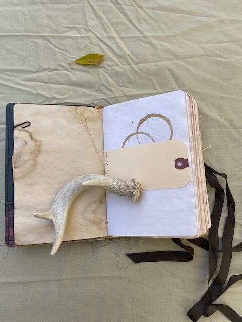 Rustic Stamp Journal - Etsy