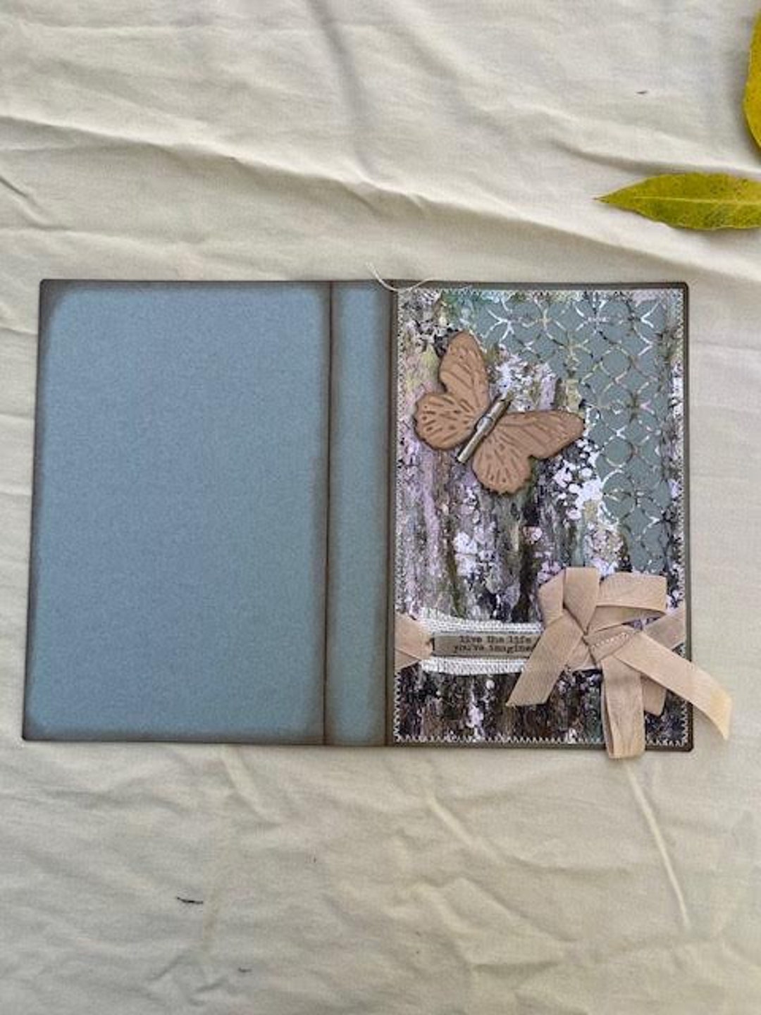 Fountain Pen Butterfly Journal Cover - Etsy