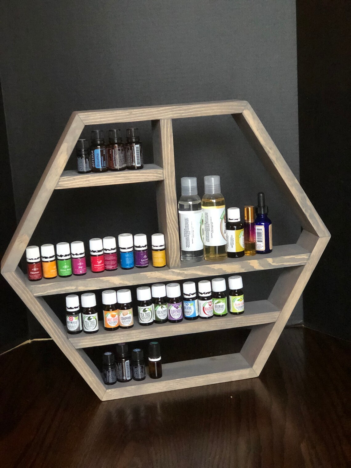 Essential Oil Storage Shelf Essential Oil Display Shelf - Etsy