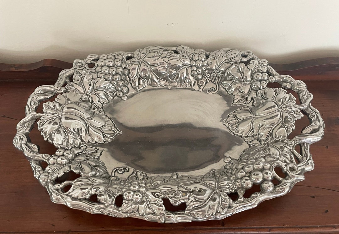 Vintage Arthur Court/ Arthur Court Serving Platter/ Oval Platter - Etsy