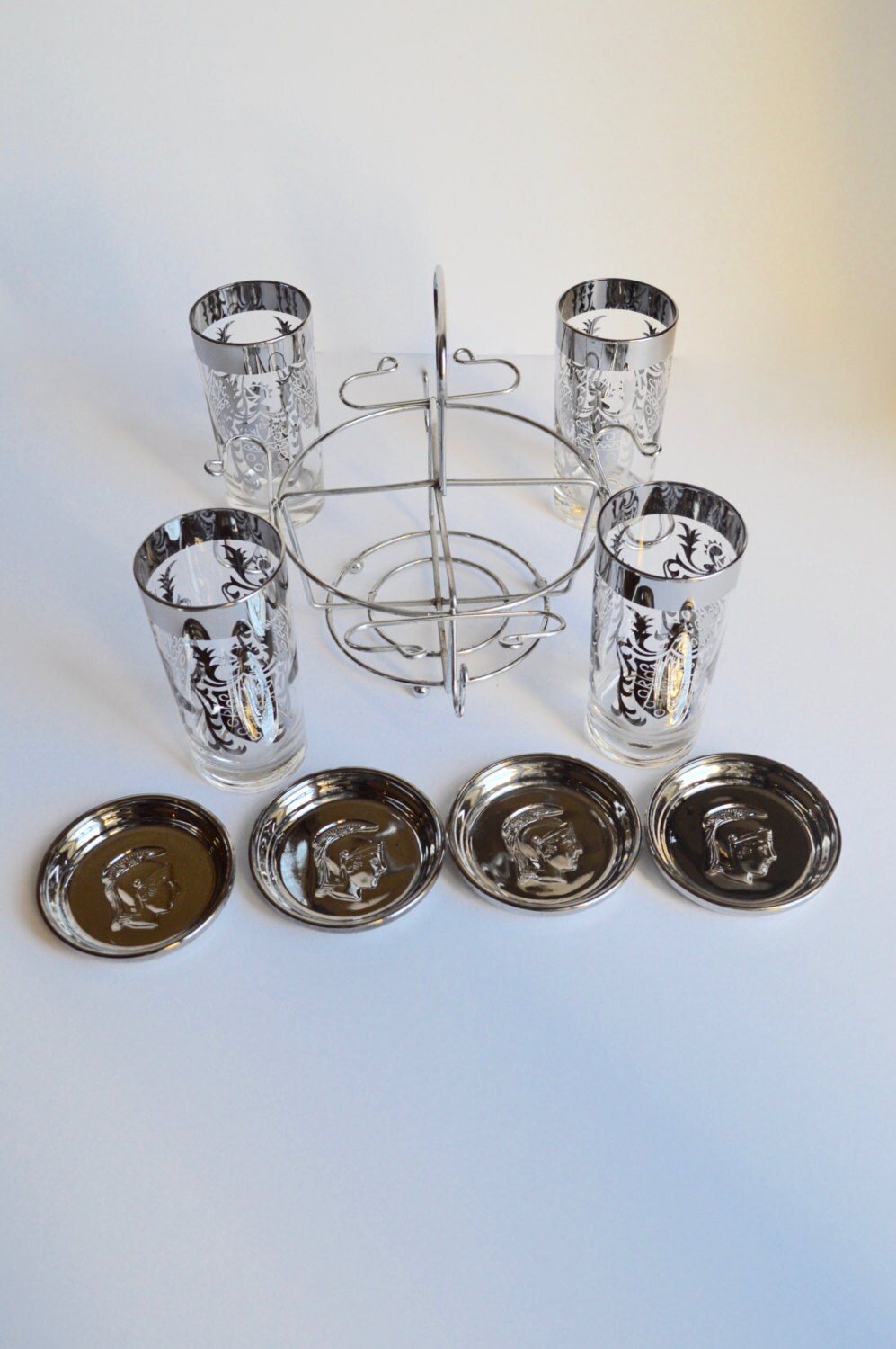 Vintage Kimiko Vitreon Queens Lusterware Guardian Crest Glass - Etsy