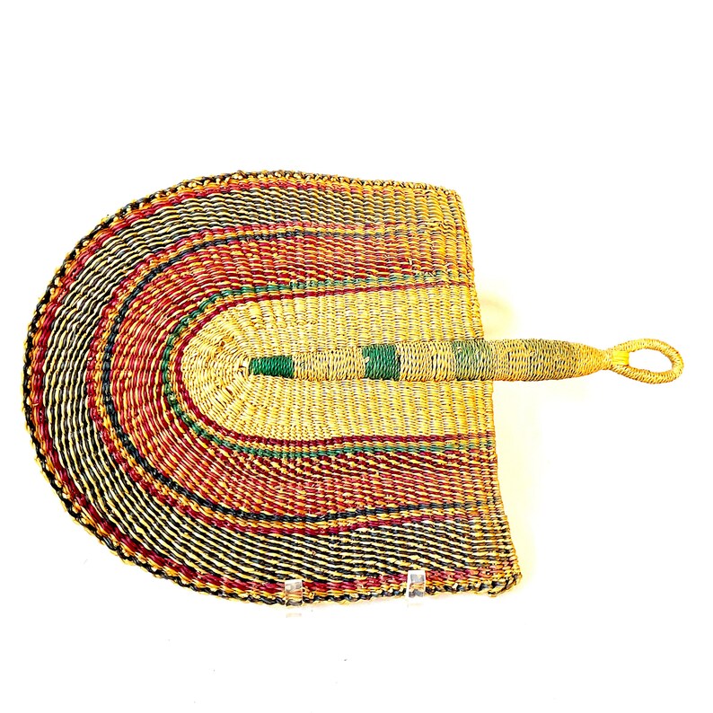 Vintage African Bolga Ghana Fan - Etsy