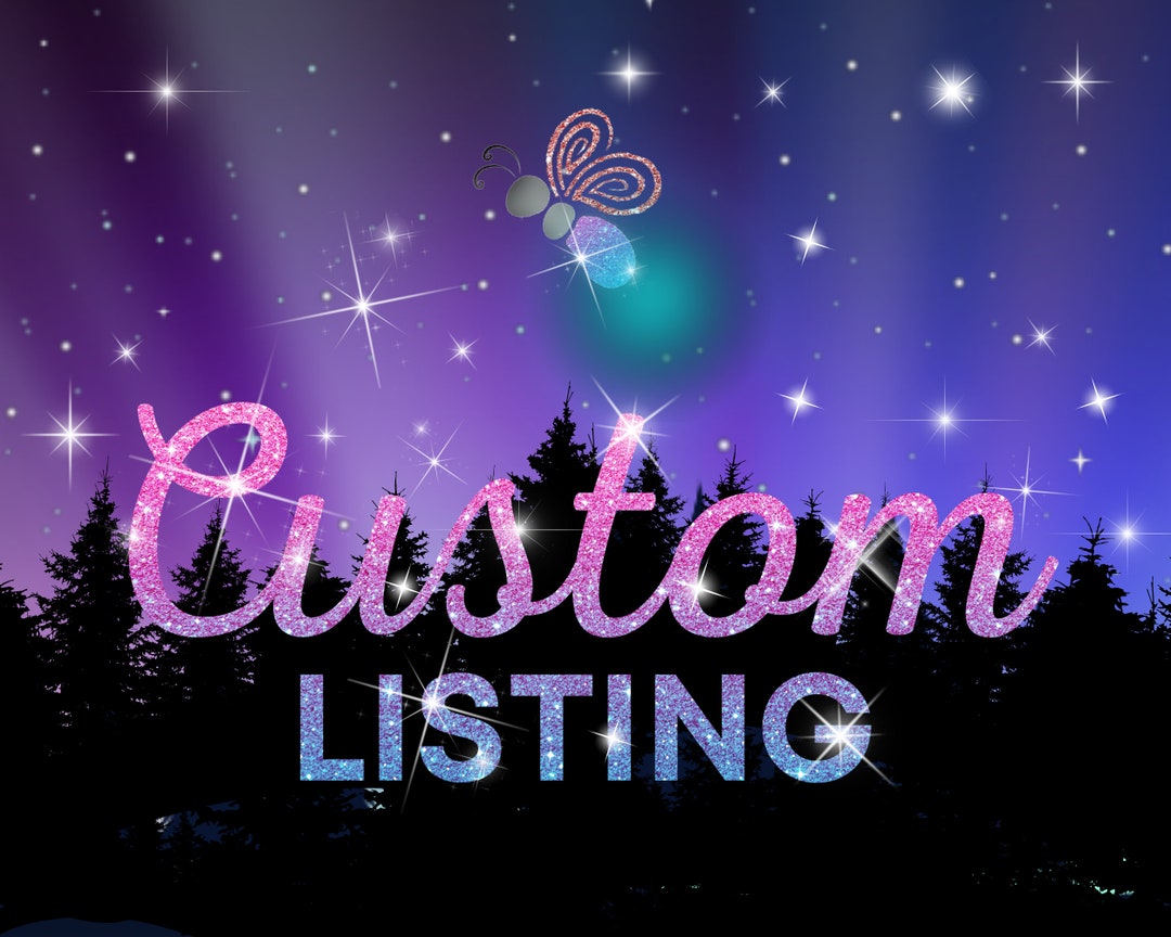 Custom Listing - Etsy