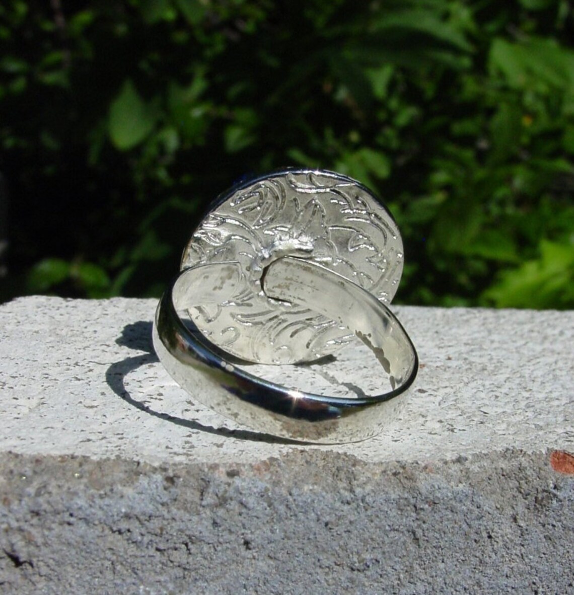 Swarovski Crystal Ring, Multi Color Chaton Ring and White Crystal Clay ...