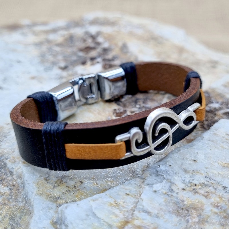 Music Note Bracelet - Etsy