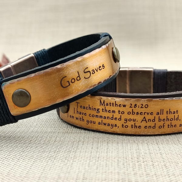 Scripture Bracelet - Etsy