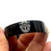 Custom Engraved Memorial Military Bracelet - Military Black Stainless ...