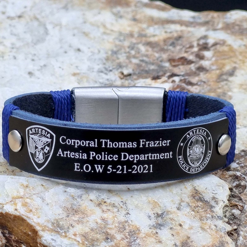Police Officer Bracelets - Etsy
