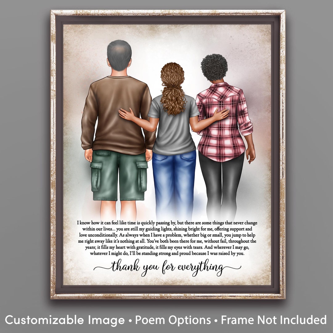 Personalized Mom and Dad Gift Parents Gift Christmas Gift for Parents ...