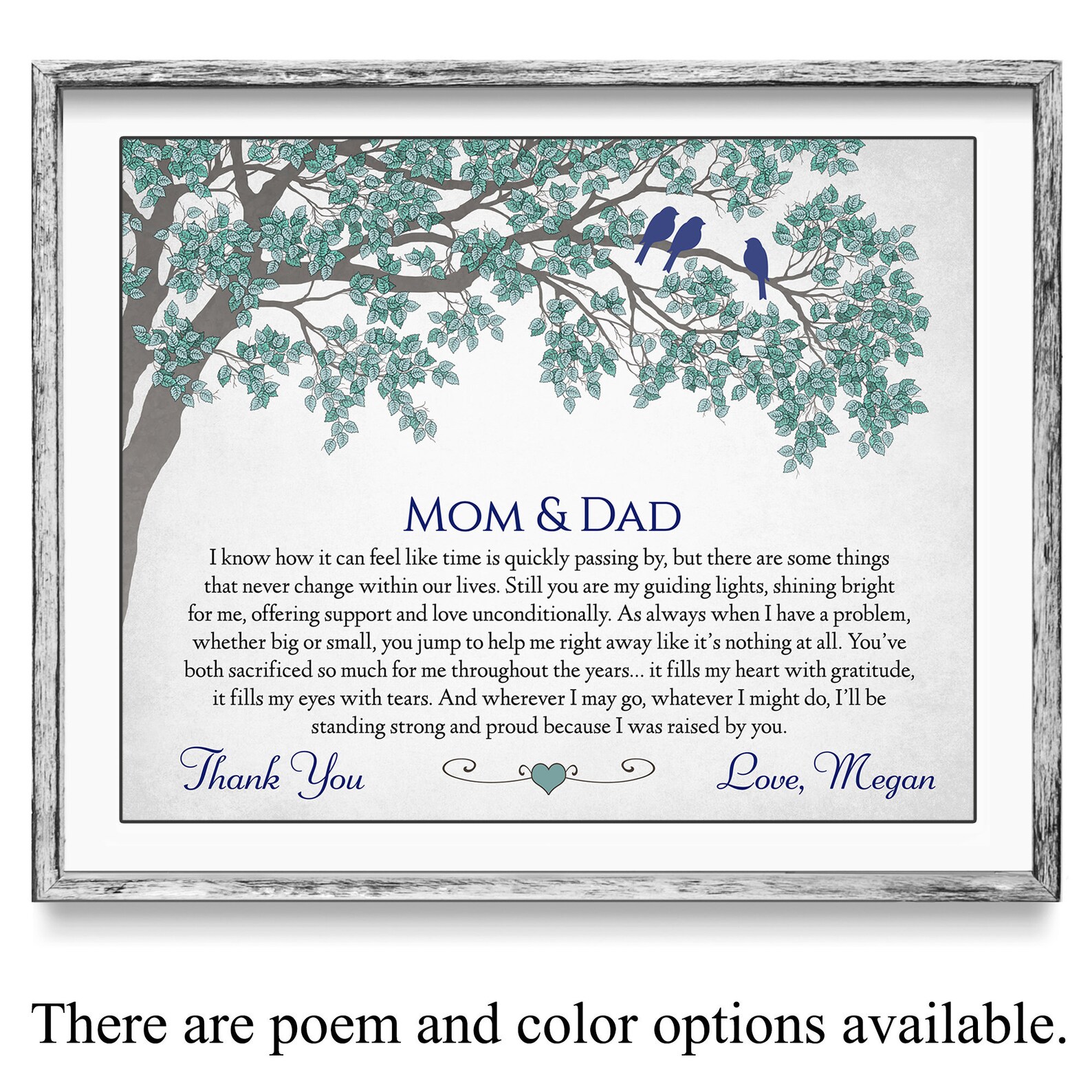 Personalized Mom and Dad Gift Parents Gift Christmas Gift | Etsy