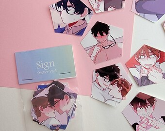 Bl Manhwa Stickers - Etsy