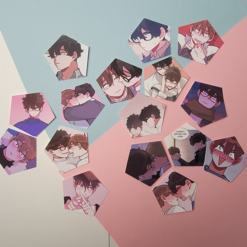 Sign Sticker Pack BL Go Yohan Kang Soohwa Manhwa - Etsy España