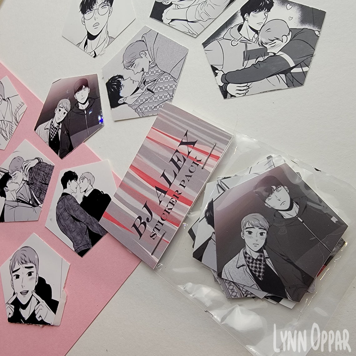 12 pc Bj Alex Sticker Pack Yaoi BL Ahn Jiwon Nam Don | Etsy