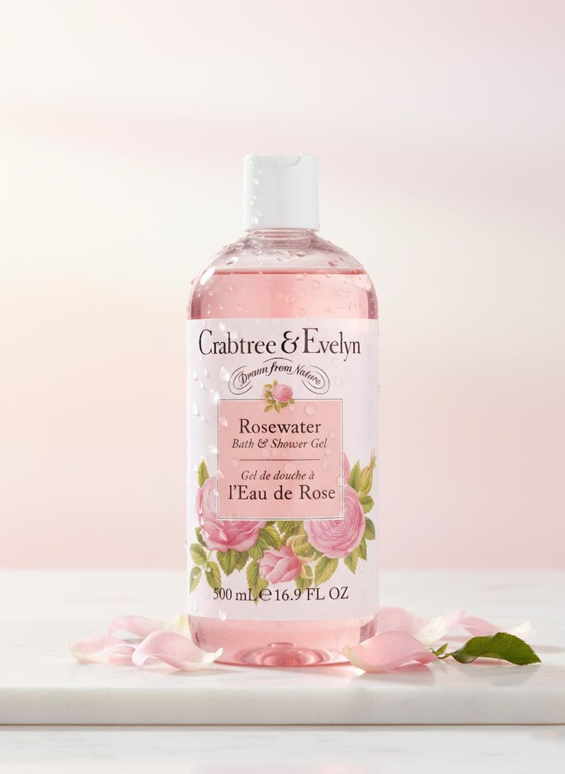 New CRABTREE & EVELYN 16.9oz Rosewater Shower Gel - Etsy