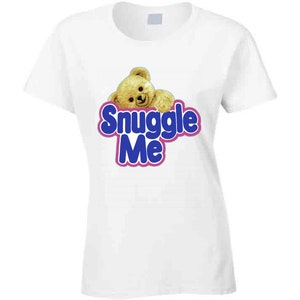 Snuggle Teddy Bear Retro Ladies T Shirt - Etsy