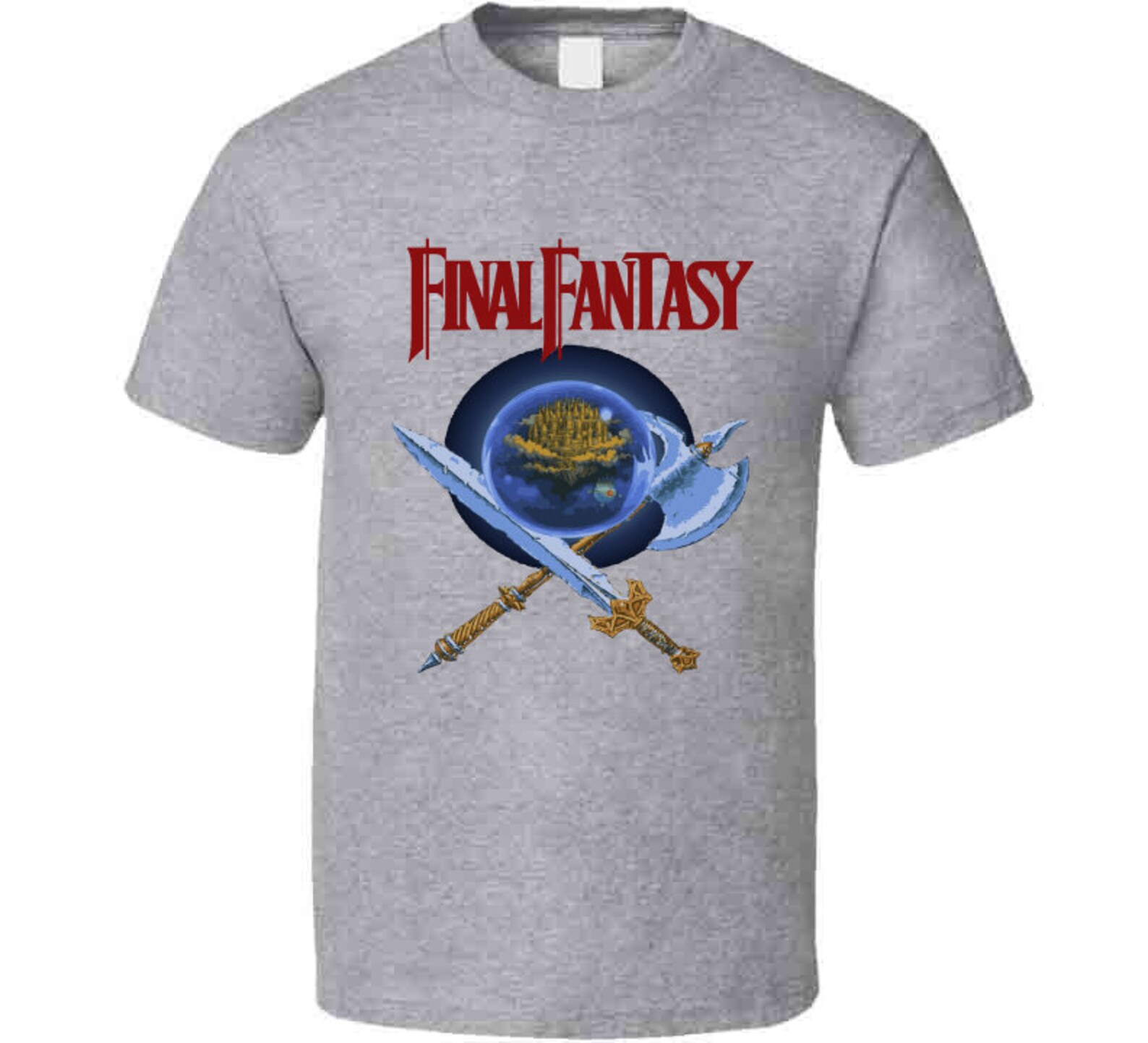 Final Fantasy Nes Box Art Retro Video Game T Shirt - Etsy