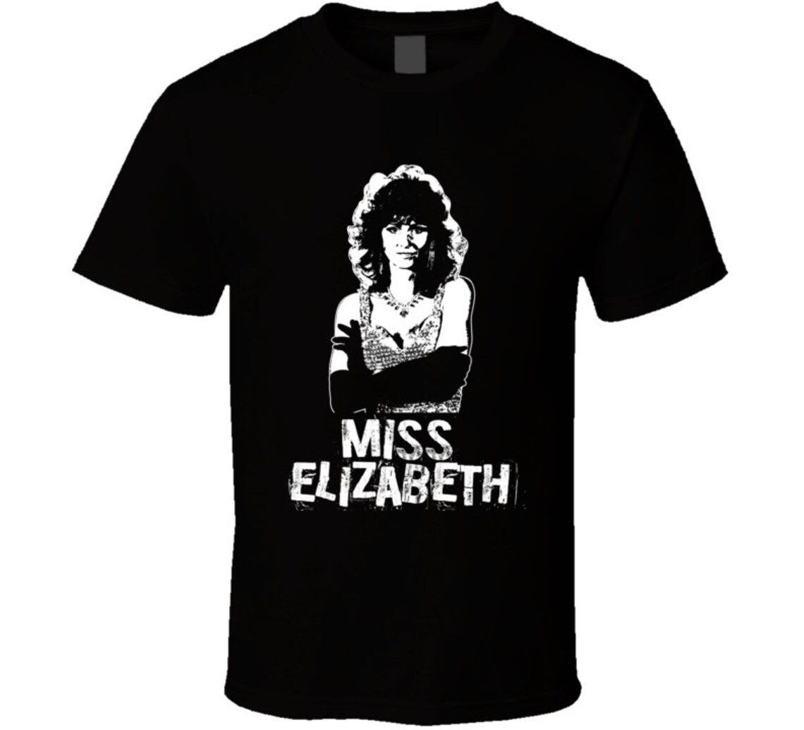 Miss Elizabeth Retro Legends of Wrestling Manager T Shirt | Etsy