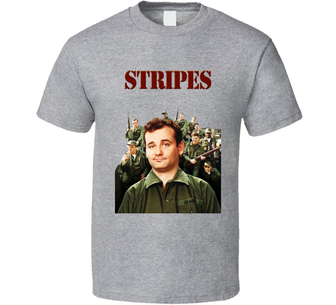 Stripes Bill Murray Retro Army Comedy Movie T Shirt - Etsy