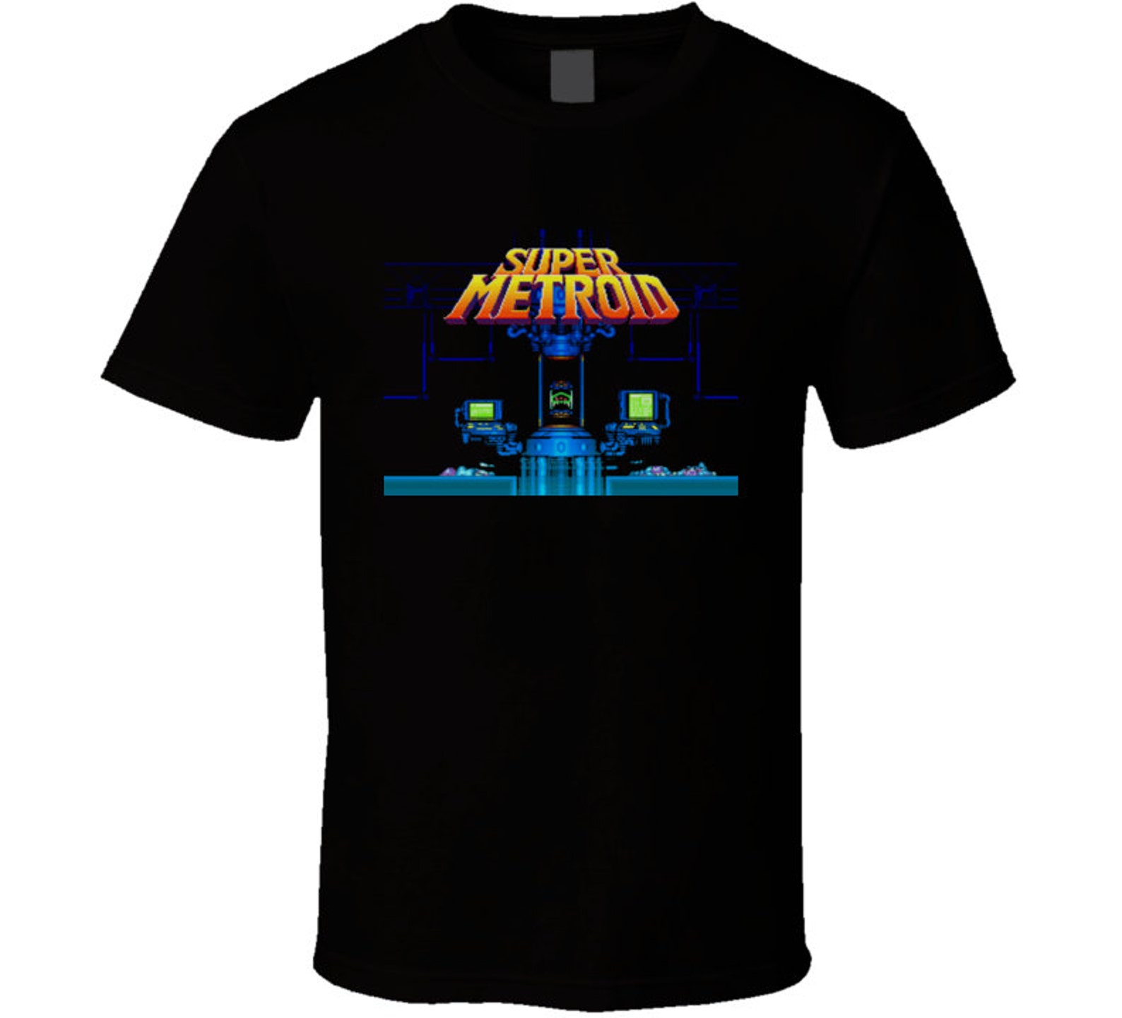 Super Metroid Super Nintendo Snes T Shirt - Etsy