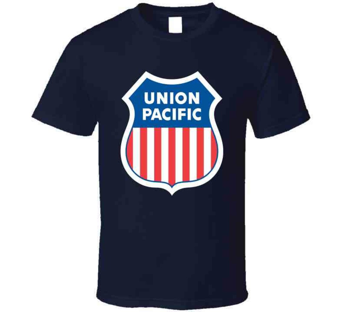 Union Pacific Railway Logo Rail Train Retro T Shirt - Etsy