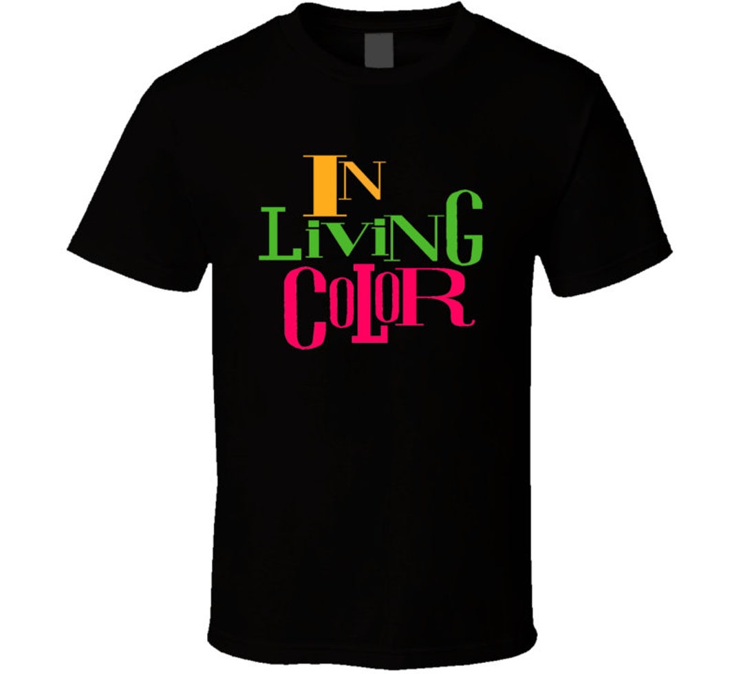 In Living Color Tv Show Logo Funny T Shirt - Etsy