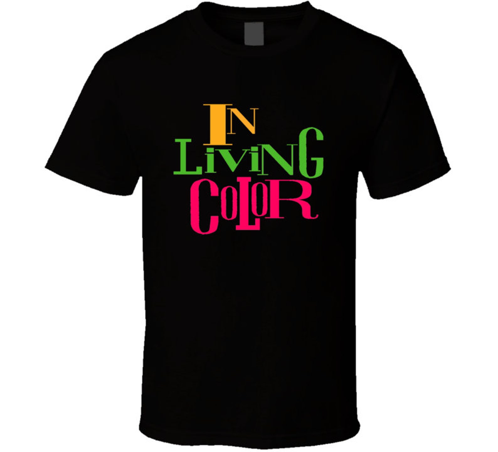 In Living Color Tv Show Logo Funny T Shirt - Etsy