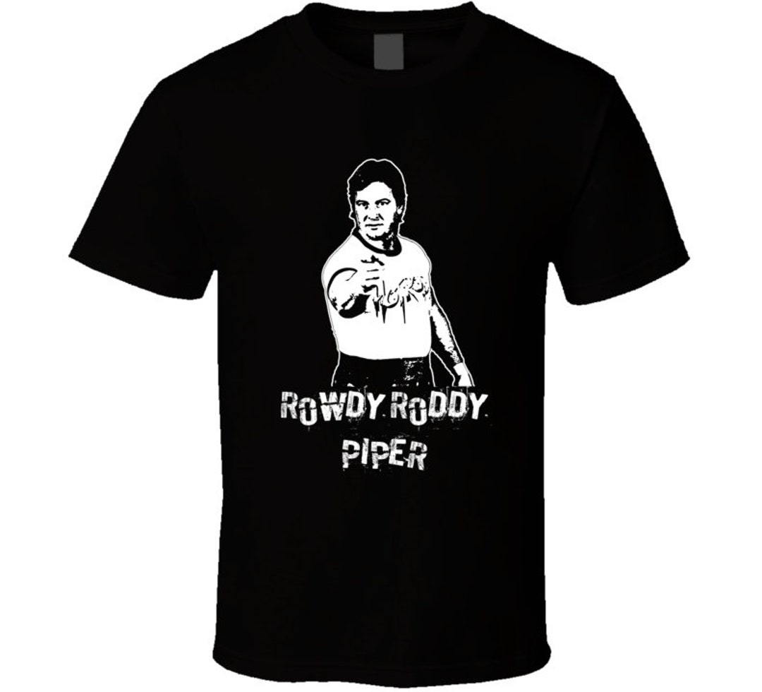 Rowdy Roddy Piper Legends of Wrestling Retro T Shirt - Etsy