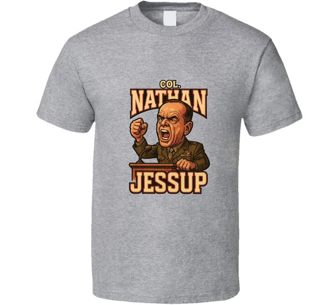A Few Good Men Col. Nathan Jessup Retro Caricature T Shirt - Etsy