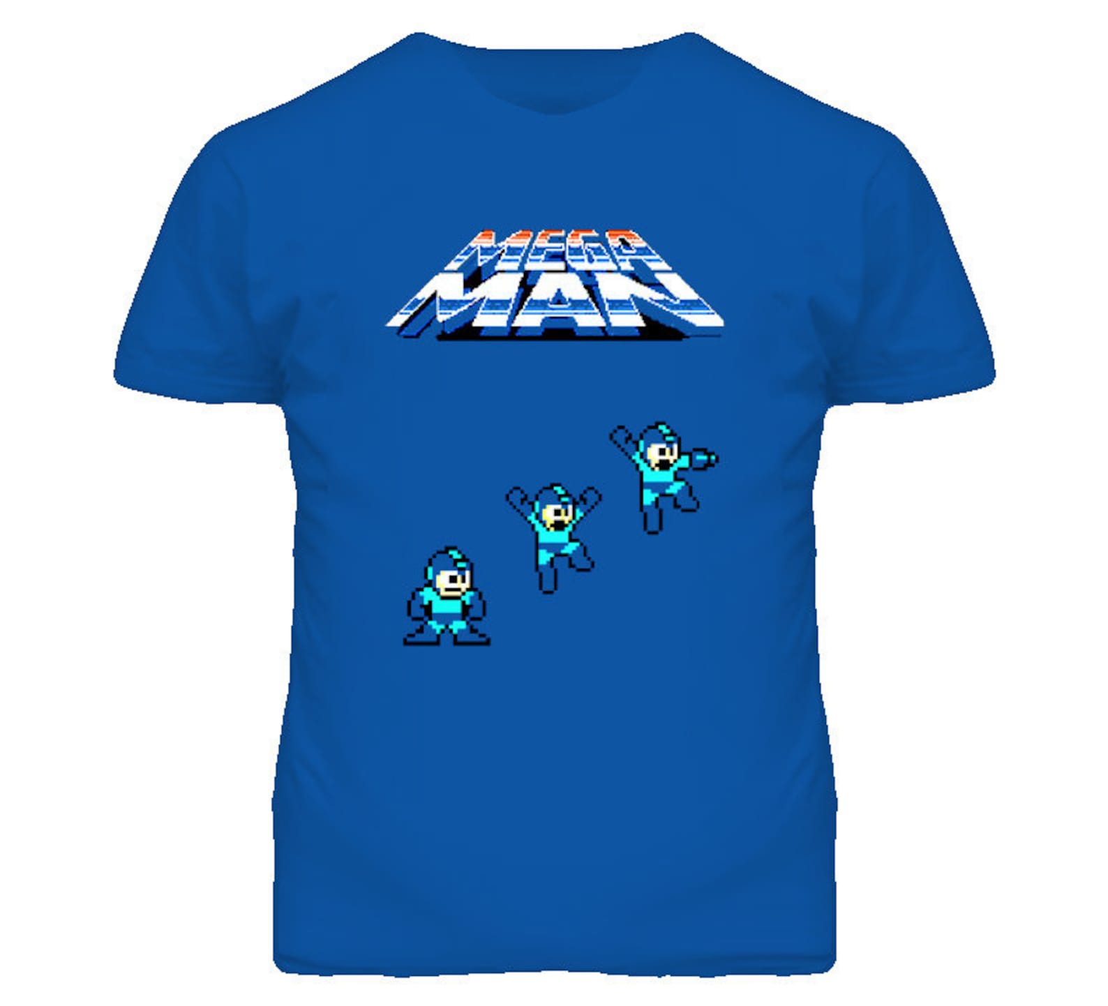 Mega Man Classic Nes Video Game T Shirt - Etsy