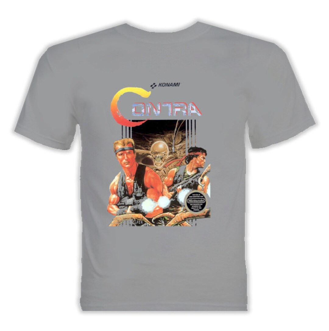 Contra Nes Video Game T Shirt - Etsy