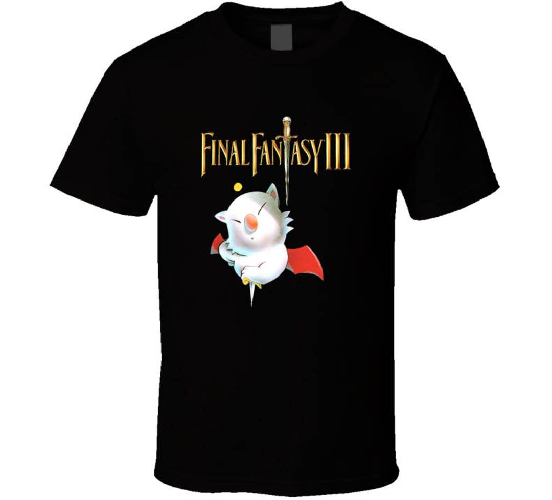 Final Fantasy 3 Retro Video Game T Shirt - Etsy