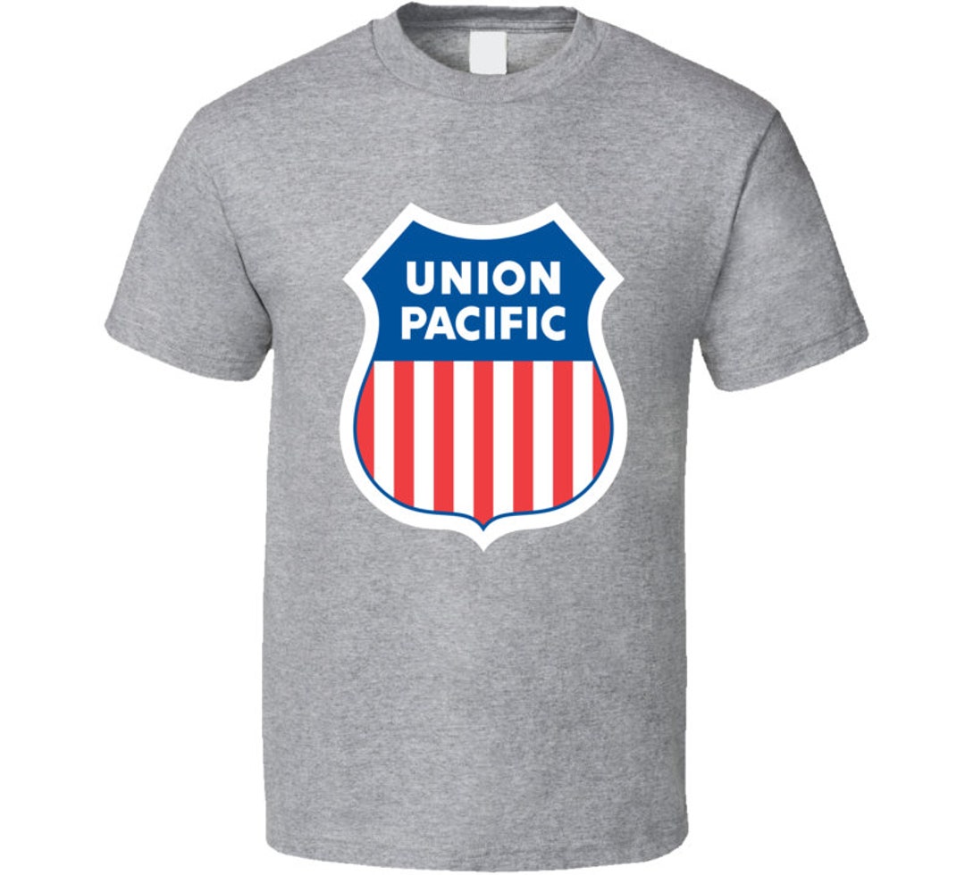 Union Pacific Railway Logo Rail Train Retro T Shirt - Etsy