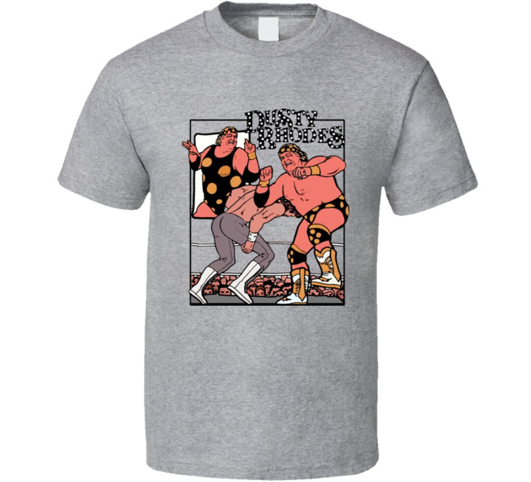 Dusty Rhodes American Dream Retro Classic Wrestler Wrestling T Shirt - Etsy