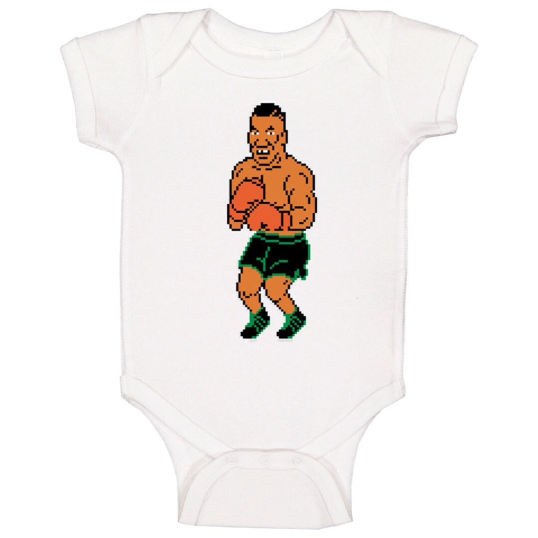 Mike Tyson's Punch Out 8 Bit Baby One Piece - Etsy