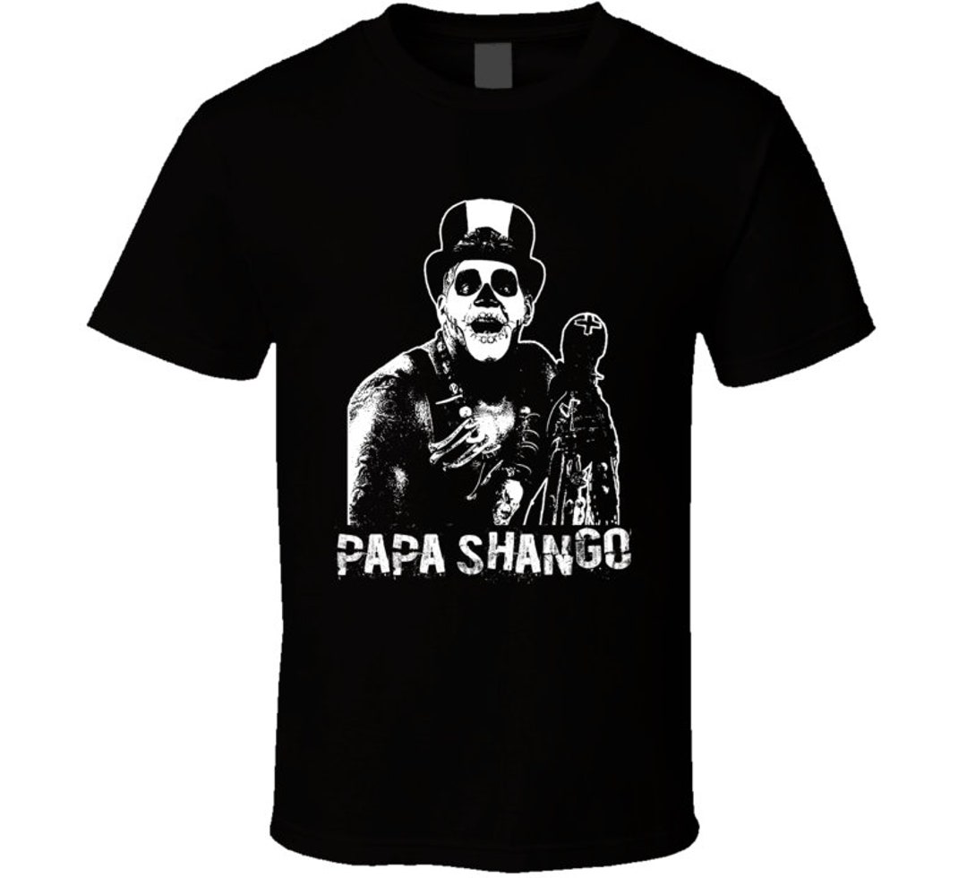 Papa Shango Retro Legends of Wrestling T Shirt - Etsy