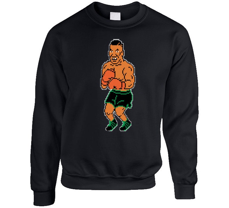 Mike Tyson's Punch-out 8 Bit Boxing Crewneck Sweatshirt T Shirt - Etsy