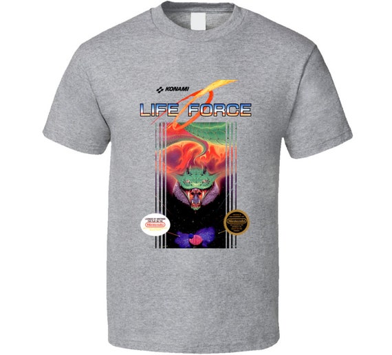 Life Force Nes Box Art Video Game T Shirt | Etsy