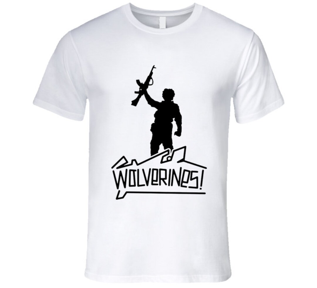 Red Dawn Wolverines Swayze Retro 80's Action Movie T Shirt - Etsy