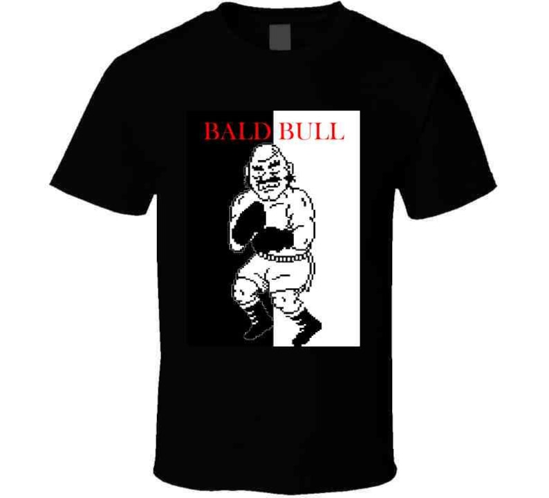 Bald Bull Mike Tyson's Punch Out Scarface Style Boxing T - Etsy