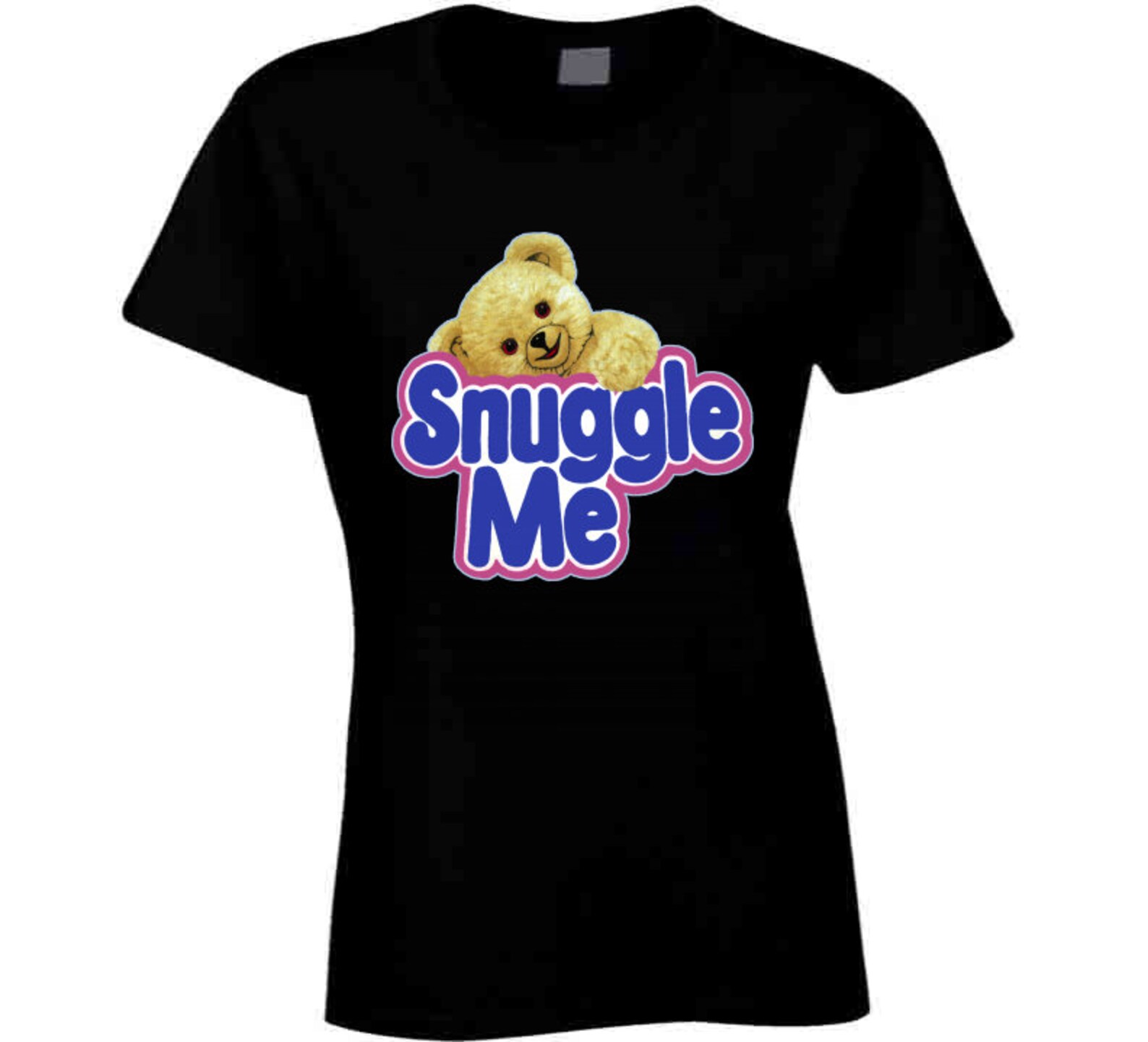 Snuggle Teddy Bear Retro Ladies T Shirt - Etsy