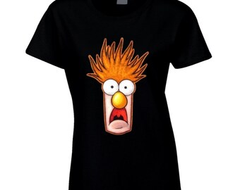 Beaker the Muppets Big Face T Shirt | Etsy